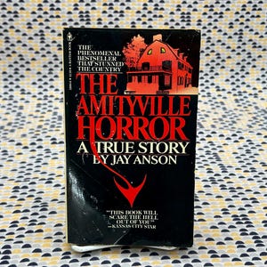 The Amityville Horror - Jay Anson - Vintage Paperback Book - Bantam ...