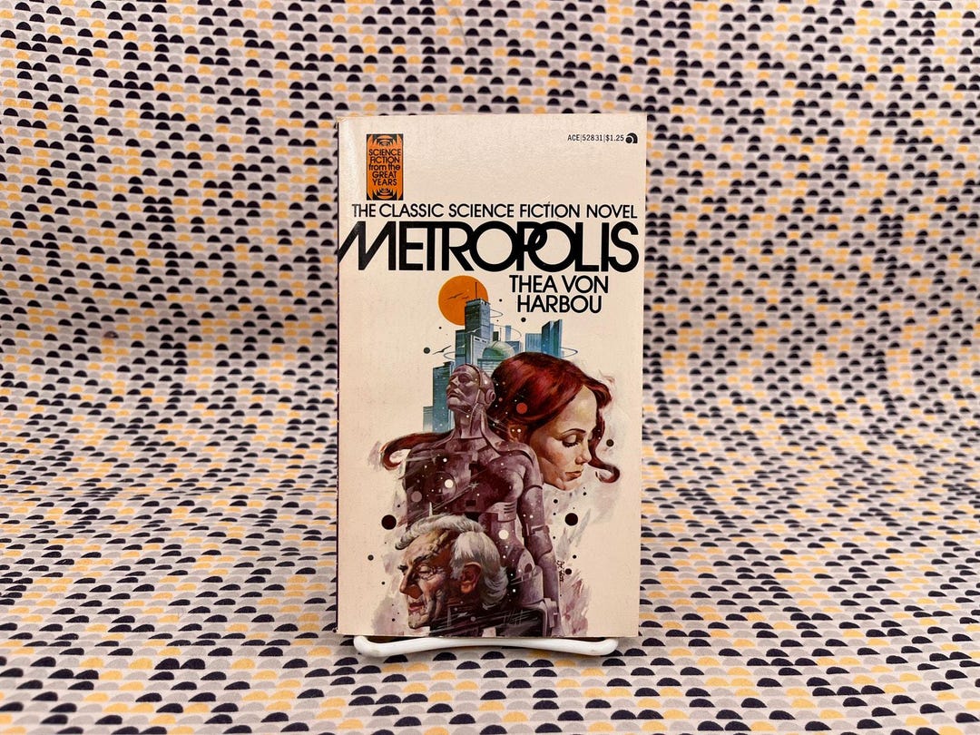 Metropolis- Thea Von Harbou - Ace Books - Paperback - Etsy