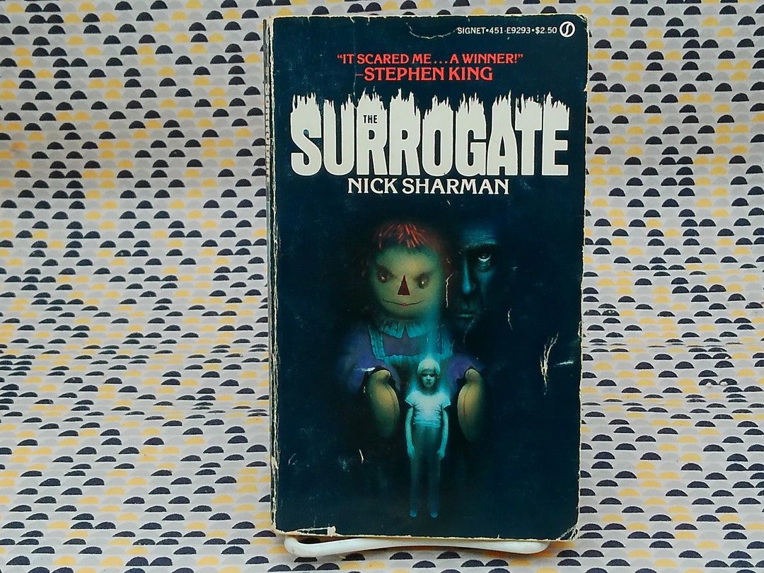 The Surrogate Nick Sharman Vintage Paperback Book Signet Edition - Etsy