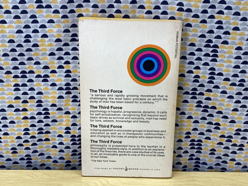 The Third Force Frank Goble Psychology of Abraham Maslow - Etsy