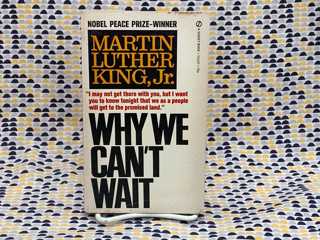 Why We Can't Wait Martin Luther King Jr MLK Vintage Paperback Book 60 ...