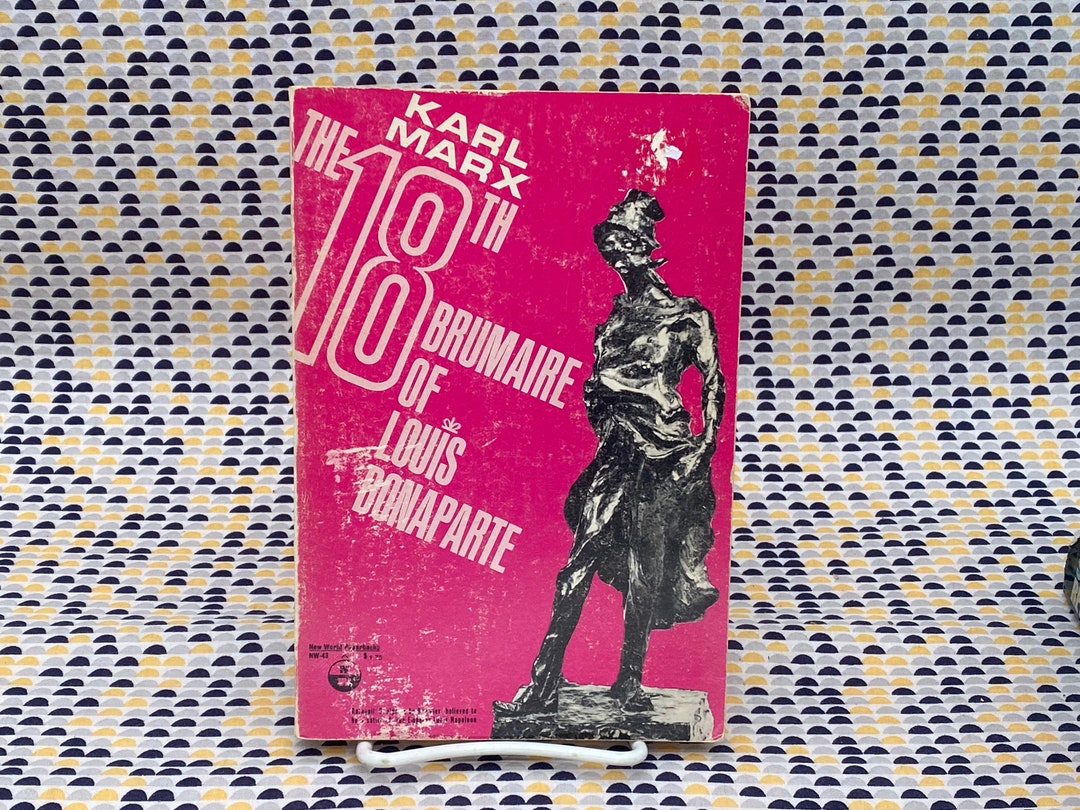 Karl Marx the 18th Brumaire of Louis Bonanparte Vintage - Etsy