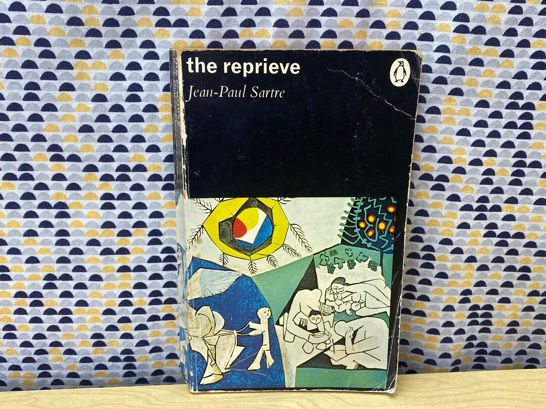 The Reprieve Jean-paul Sartre Vintage Paperback Book Penguin Edition - Etsy
