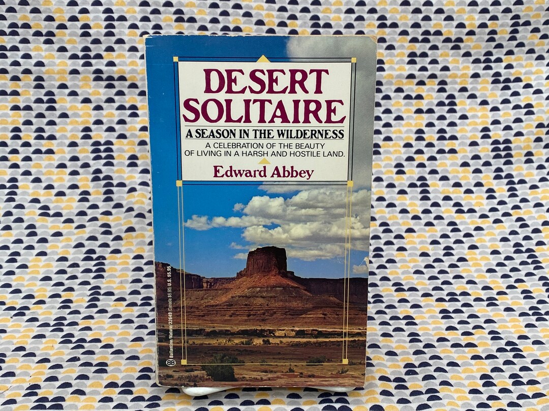 Desert Solitaire A Season in the Wilderness Edward Abbey - Etsy UK