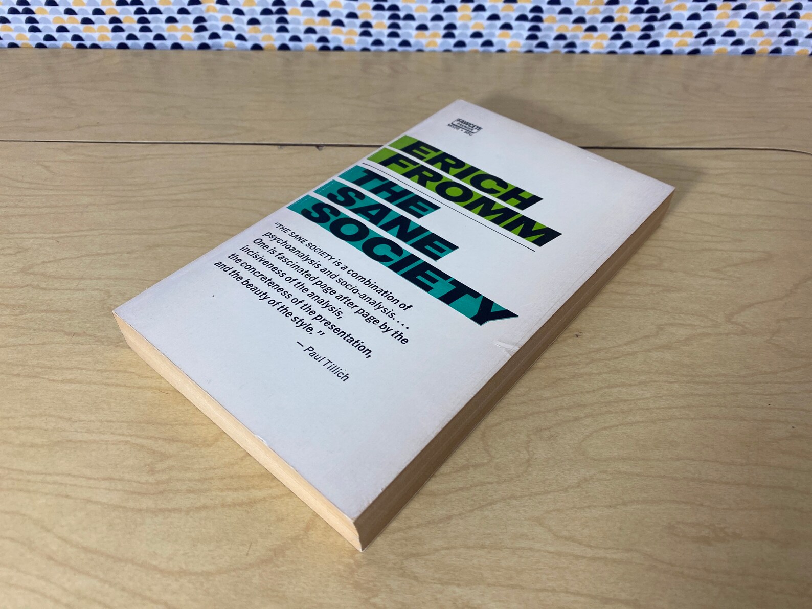 Erich Fromm The Sane Society Vintage Paperback Book 95 | Etsy