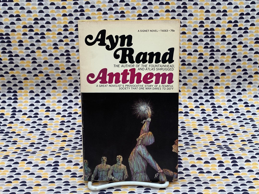 Anthem - Ayn Rand - Vintage Paperback Book - 60 Cent Signet Edition - Etsy