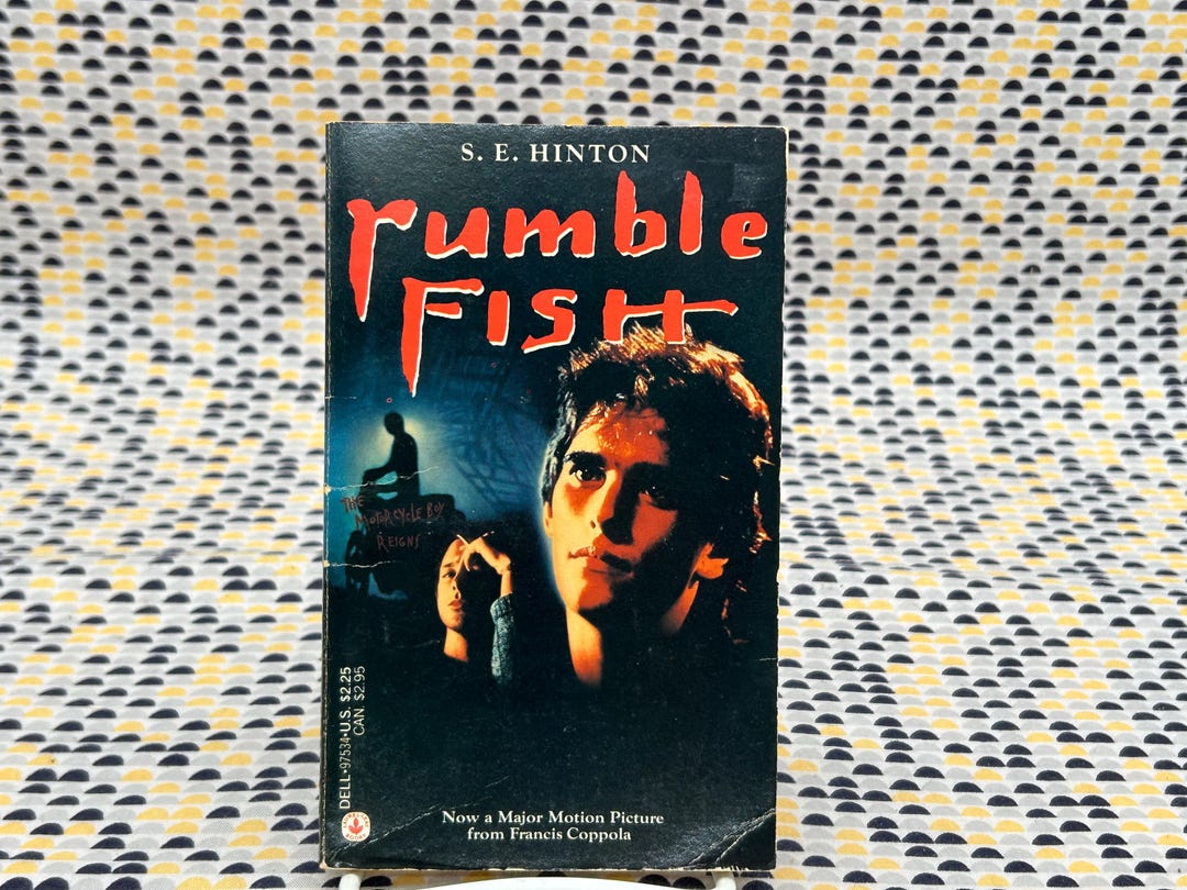 Rumble Fish S.E. Hinton Movie Tie-in Edition Matt Dillon Vintage ...