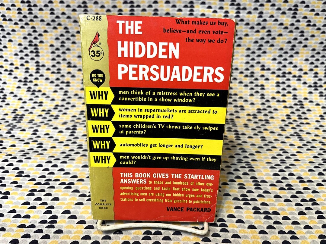 The Hidden Persuaders - Vance Packard - Pocket Books - Paperback - Etsy