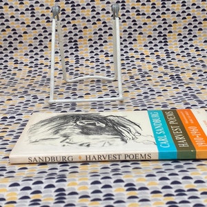Harvest Poems Carl Sandburg 1910-1960 Vintage Paperback Book Harvest ...