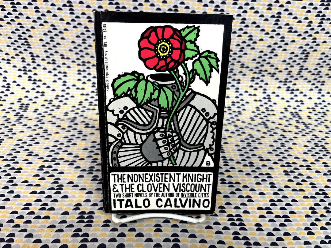The Nonexistent Knight - Italo Calvino - Harbrace - Paperback - Etsy