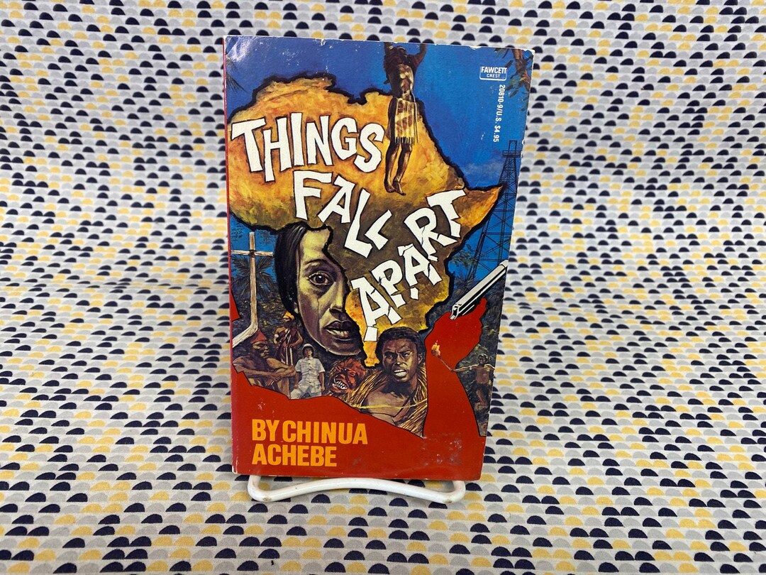 Things Fall Apart - Chinua Achebe - Vintage Paperback - Fawcett Crest ...