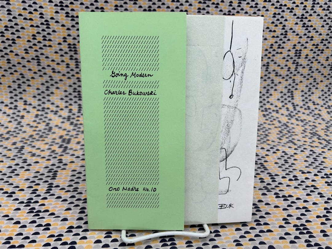 Going Modern Charles Bukowski Vintage Paperback Book Limited Edition ...