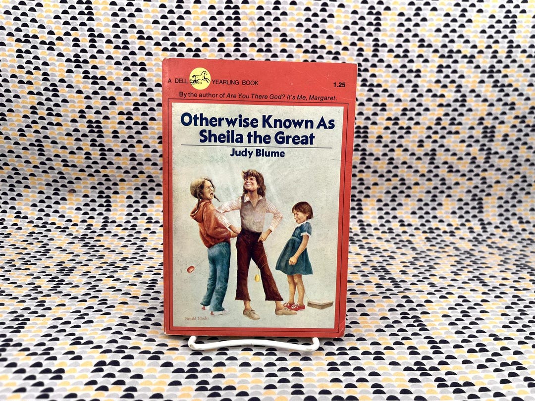 Otherwise Known as Sheila the Great - Judy Blume - Dell Edition - Etsy
