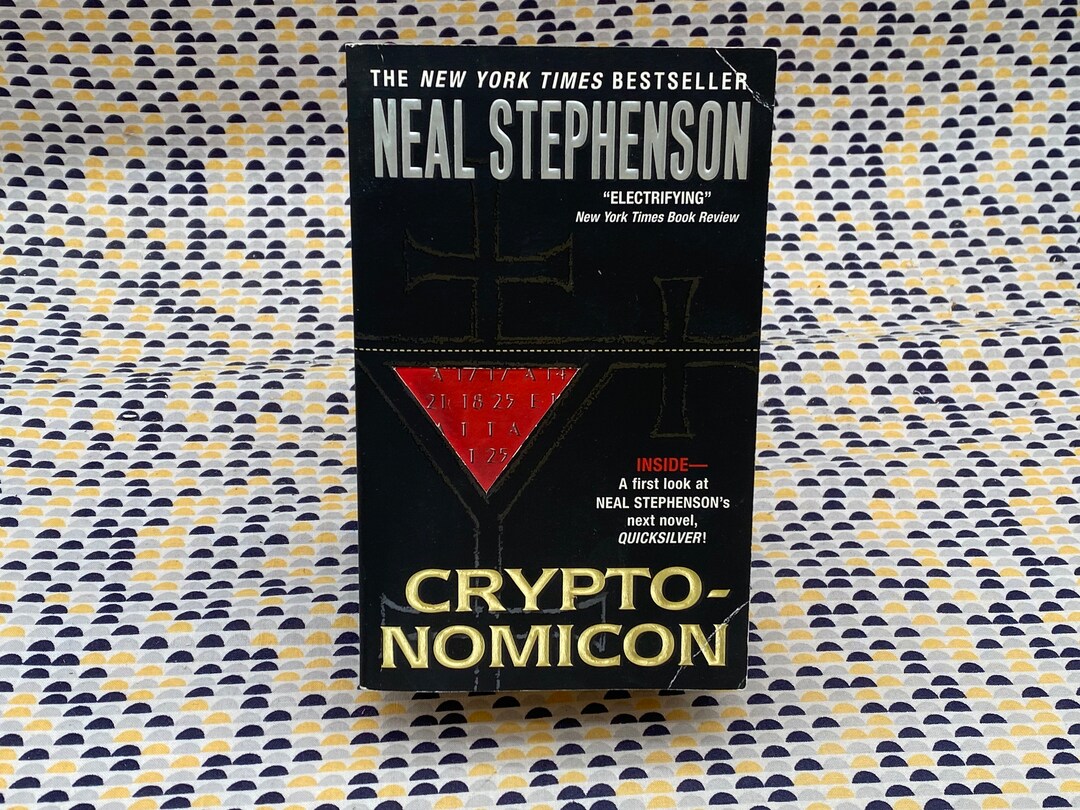Cryptonomicon - Neal Stephenson - Vintage Paperback Book - Avon Edition ...