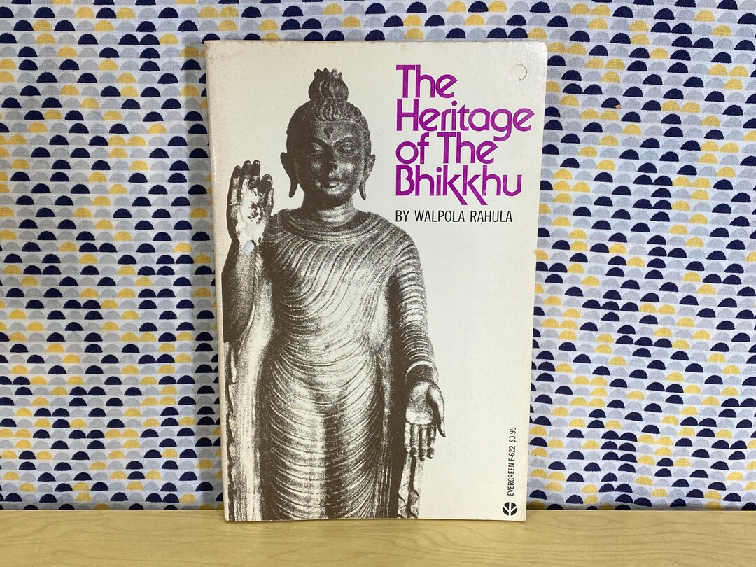 The Heritage of the Bhikkhu - Walpola Rahula - Vintage Paperback Book ...