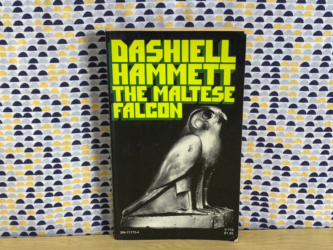 The Maltese Falcon Dashiell Hammett Vintage Paperback Book - Etsy