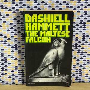 The Maltese Falcon Dashiell Hammett Vintage Paperback Book - Etsy