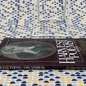 Harvest Poems Carl Sandburg 1910-1960 Vintage Paperback Book - Etsy