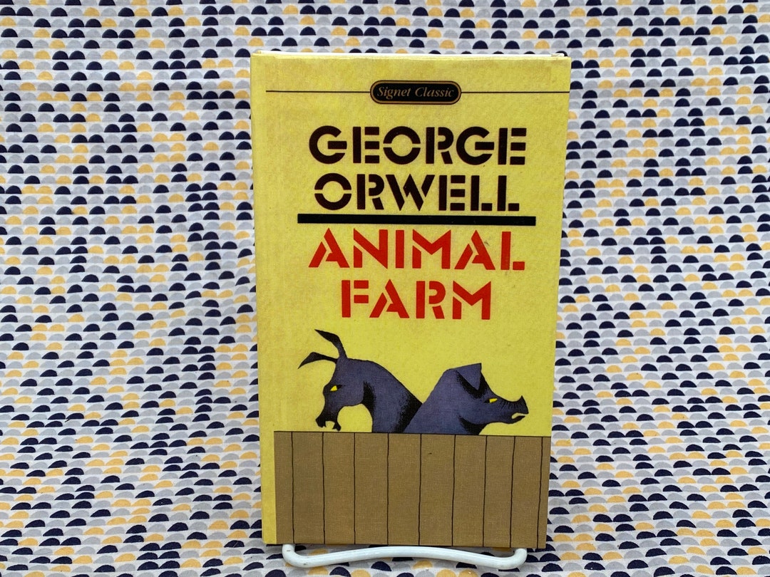 Animal Farm George Orwell Vintage Hardcover Book Signet Classic ...