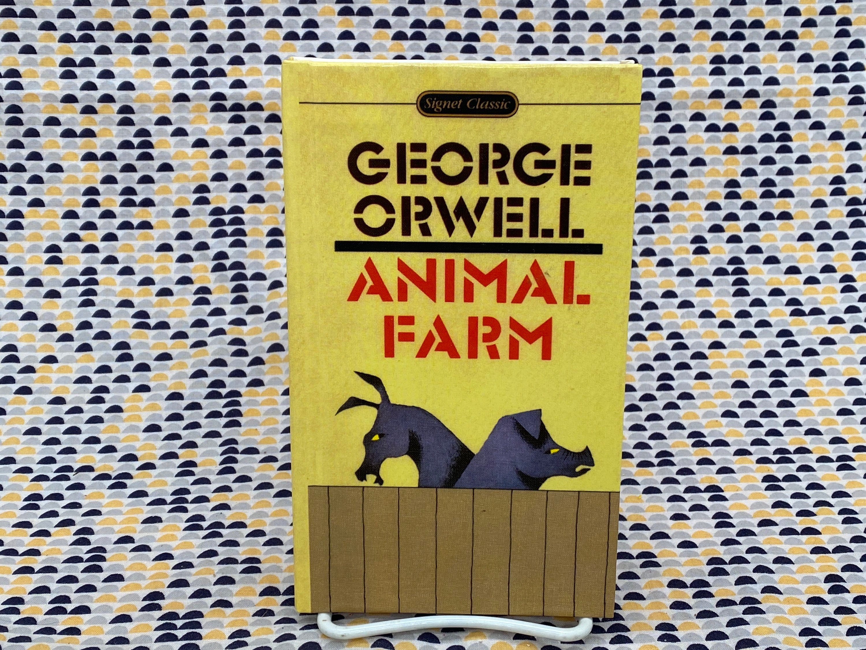 Animal Farm Book Cover Signet