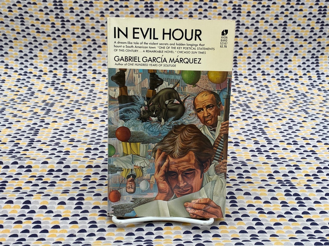 In Evil Hour - Gabriel Garcia Marquez - Vintage Paperback Book - Etsy