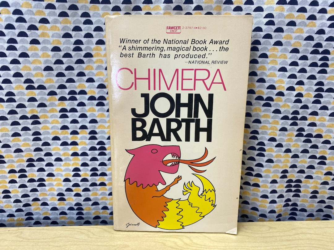 Chimera John Barth Vintage Paperback Book Fawcett Crest - Etsy