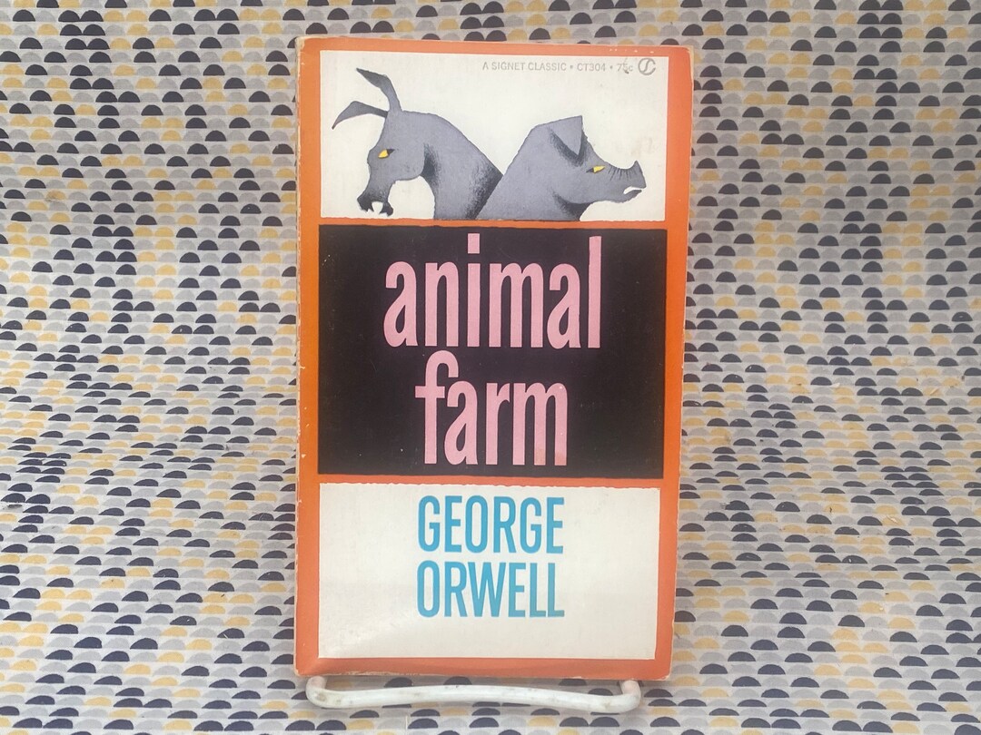 Animal Farm George Orwell Vintage Paperback Signet Classic Edition - Etsy