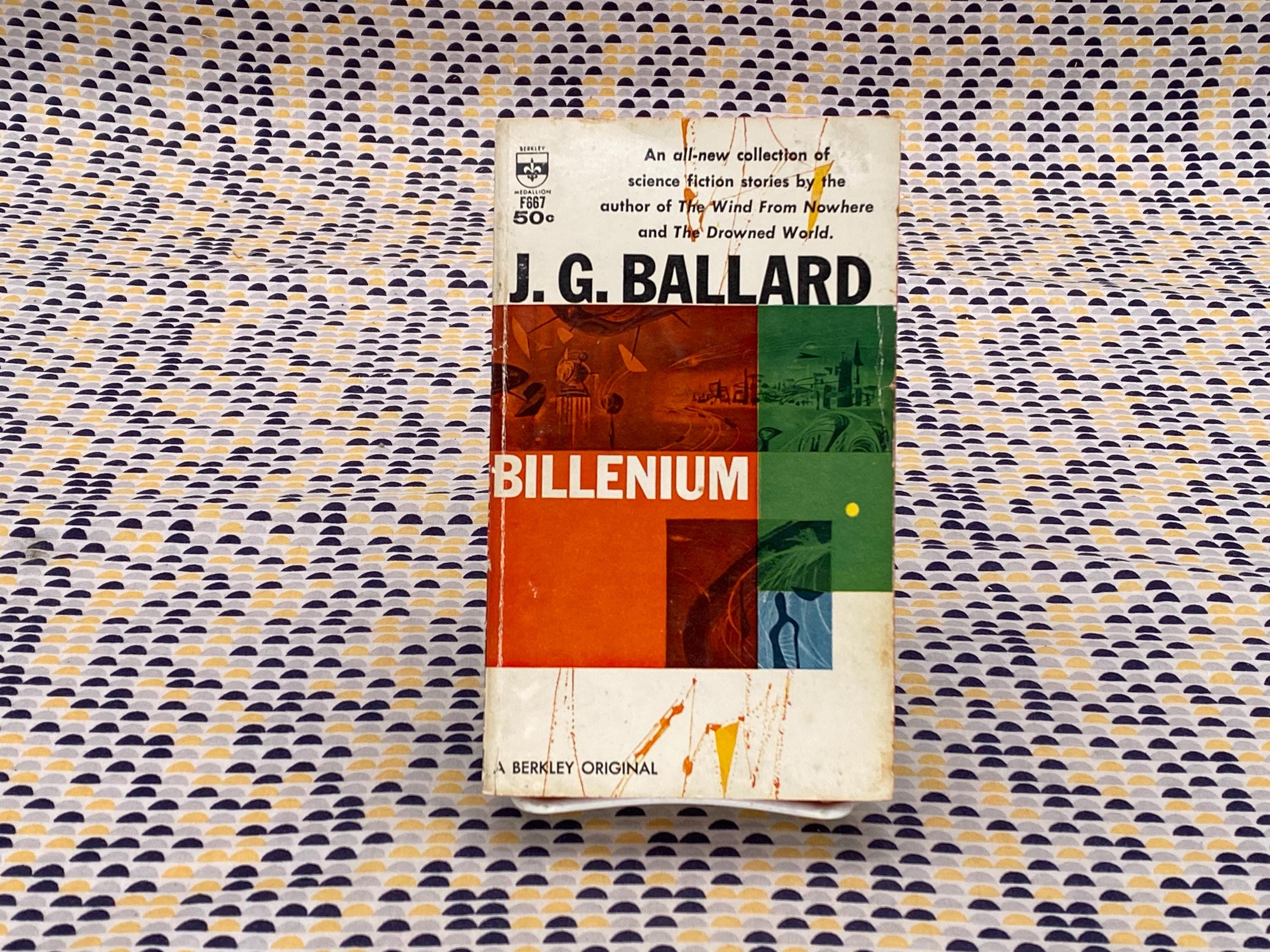 Billenium - J.G. Ballard - Vintage Paperback Book - Berkley Edition - Etsy