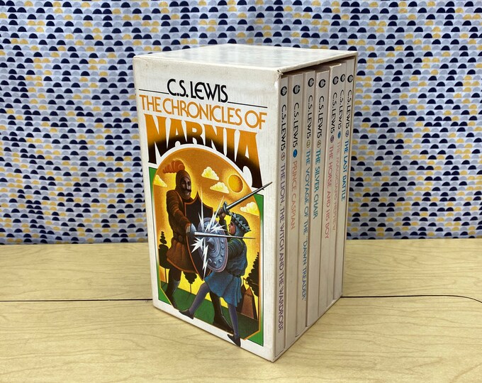 The Chronicles of Narnia Complete 7 Book Box Set C.S. | Etsy