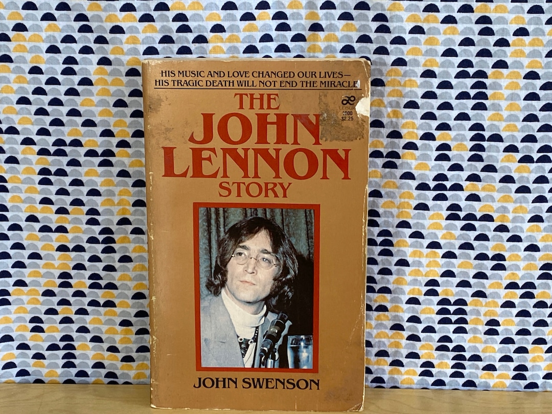 The John Lennon Story - John Swenson - Vintage Paperback Book - Leisure ...