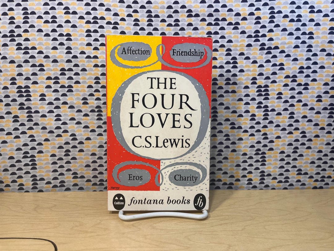 The Four Loves - C. S. Lewis - Fontana Books - Paperback - Etsy