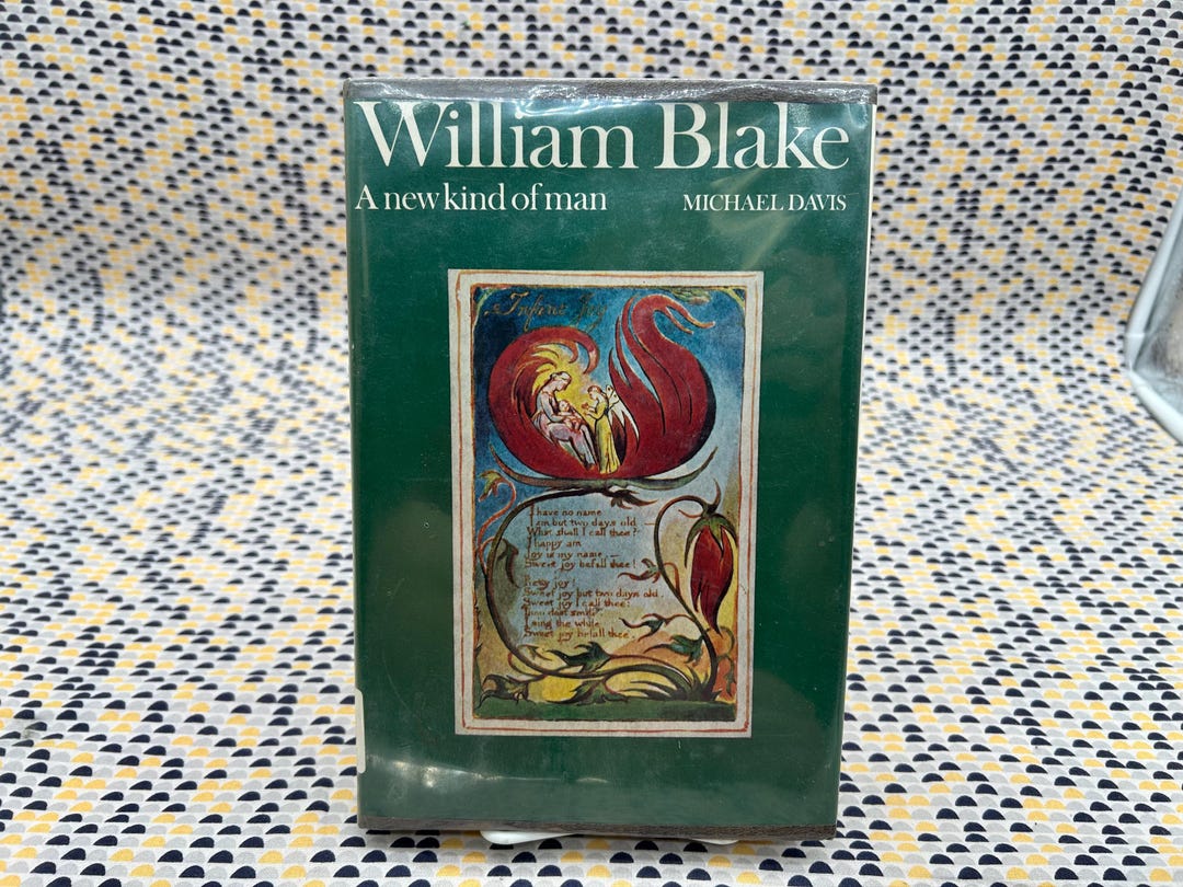William Blake - A New Kind of Man - Michael Davis - Vintage Hardcover ...