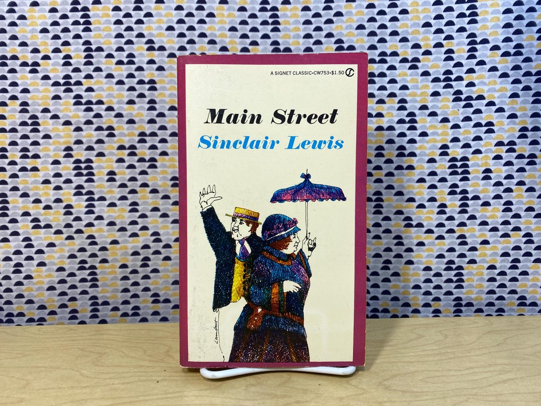 Main Street - Sinclair Lewis - Vintage Paperback Book - Signet Edition ...