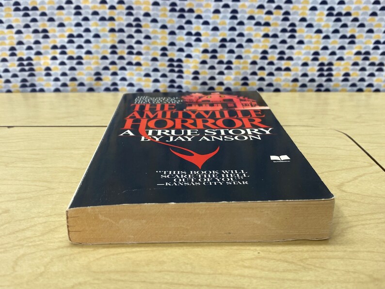 The Amityville Horror Jay Anson Vintage Paperback Book - Etsy