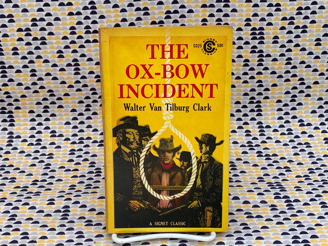 The Ox-bow Incident Walter Van Tilburg Clark Vintage Paperback Book ...