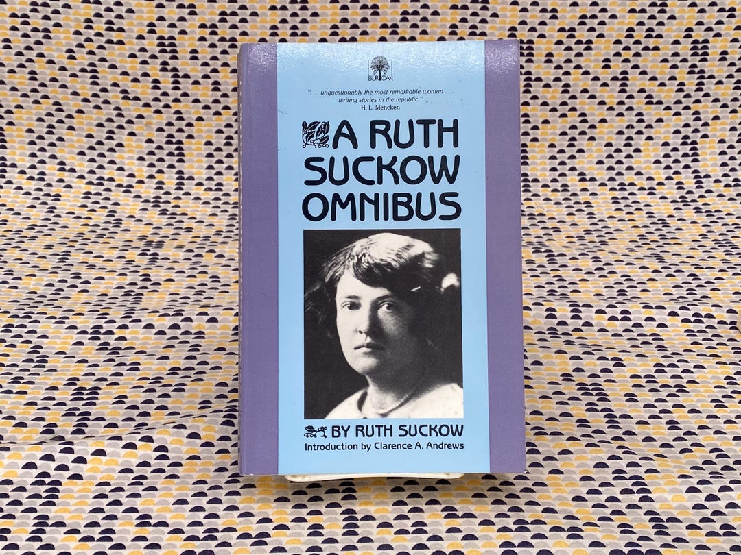 A Ruth Suckow Omnibus - Ruth Suckow - Vintage Paperback Book ...