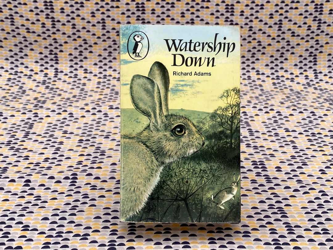 Watership Down - Richard Adams - Vintage Paperback Book - Puffin ...