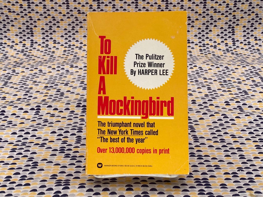 To Kill a Mockingbird Harper Lee Vintage Paperback Book Warner Books ...