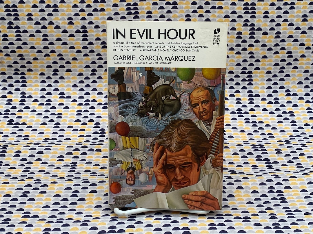 In Evil Hour Gabriel Garcia Marquez Vintage Paperback Book - Etsy