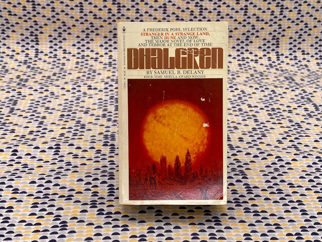 Dhalgren Samuel R. Delany Vintage Paperback Book Bantam Science Fiction ...