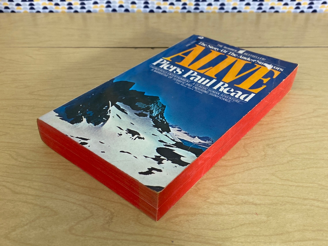 Alive Piers Paul Read The Story of the Andes Survivors | Etsy