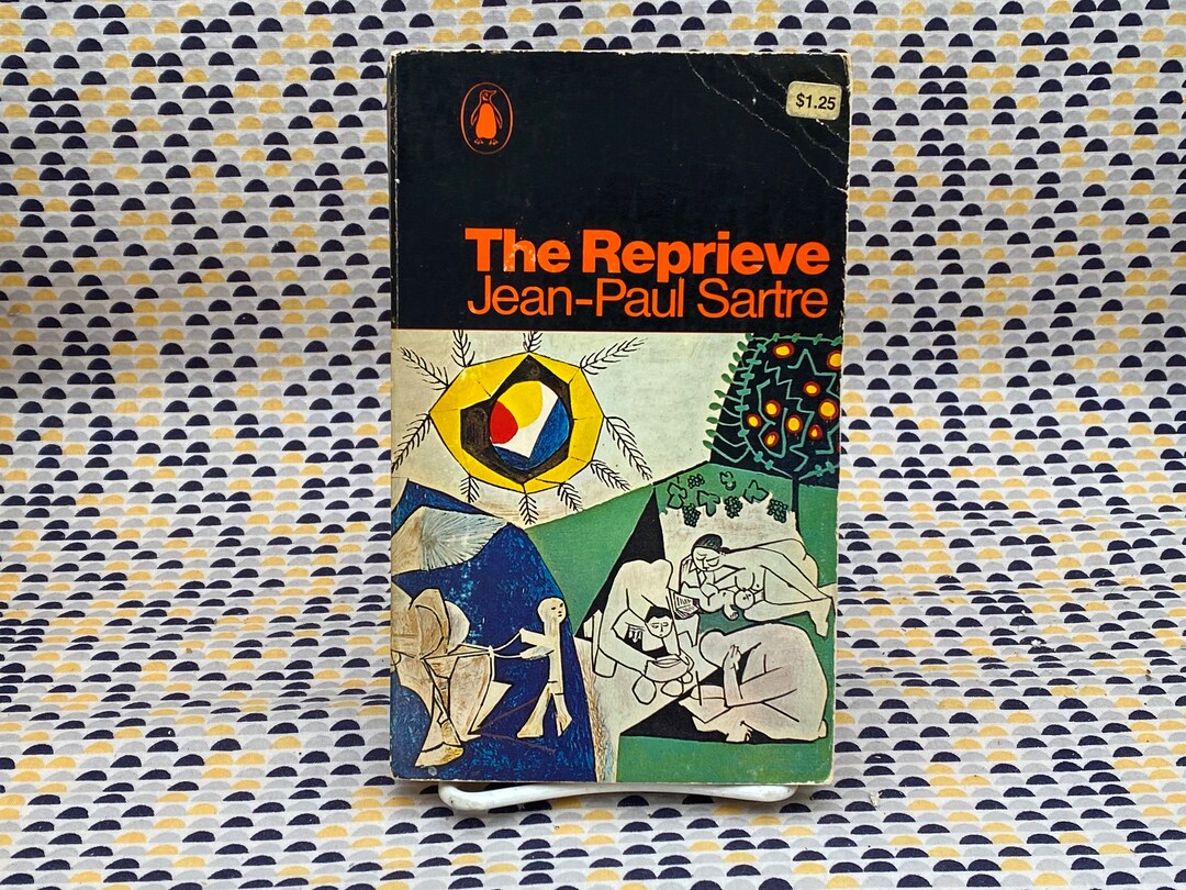 The Reprieve Jean-paul Sartre Vintage Paperback Book Penguin Edition - Etsy