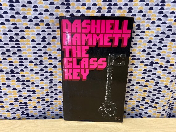 The Glass Key Dashiell Hammett Vintage Paperback Book - Etsy
