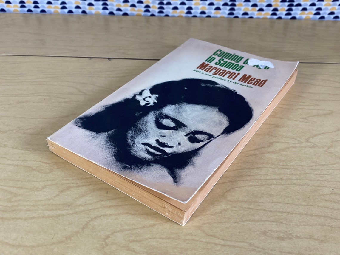 Coming of Age in Samoa Margaret Mead Vintage Paperback | Etsy