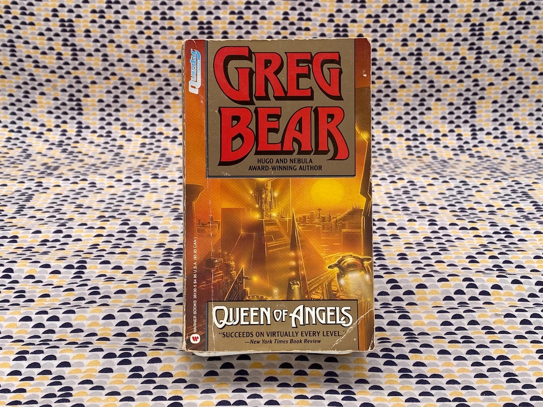 Queen of Angels - Greg Bear - Vintage Paperback Book - Warner Books ...