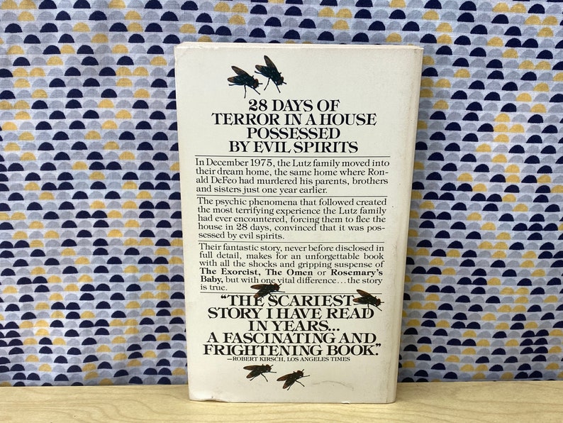 The Amityville Horror Jay Anson Vintage Paperback Book - Etsy