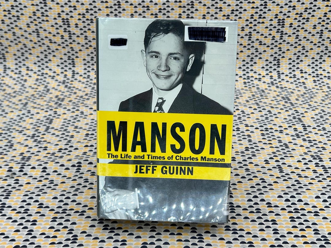 Manson: the Life and Times of Charles Manson Jeff Guinn Hardcover Book ...