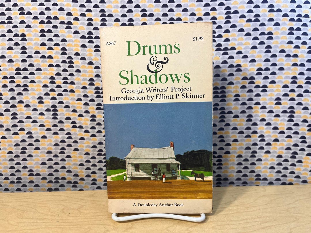 Drums & Shadows - Elliot P. Skinner - Georgia Writers Project ...