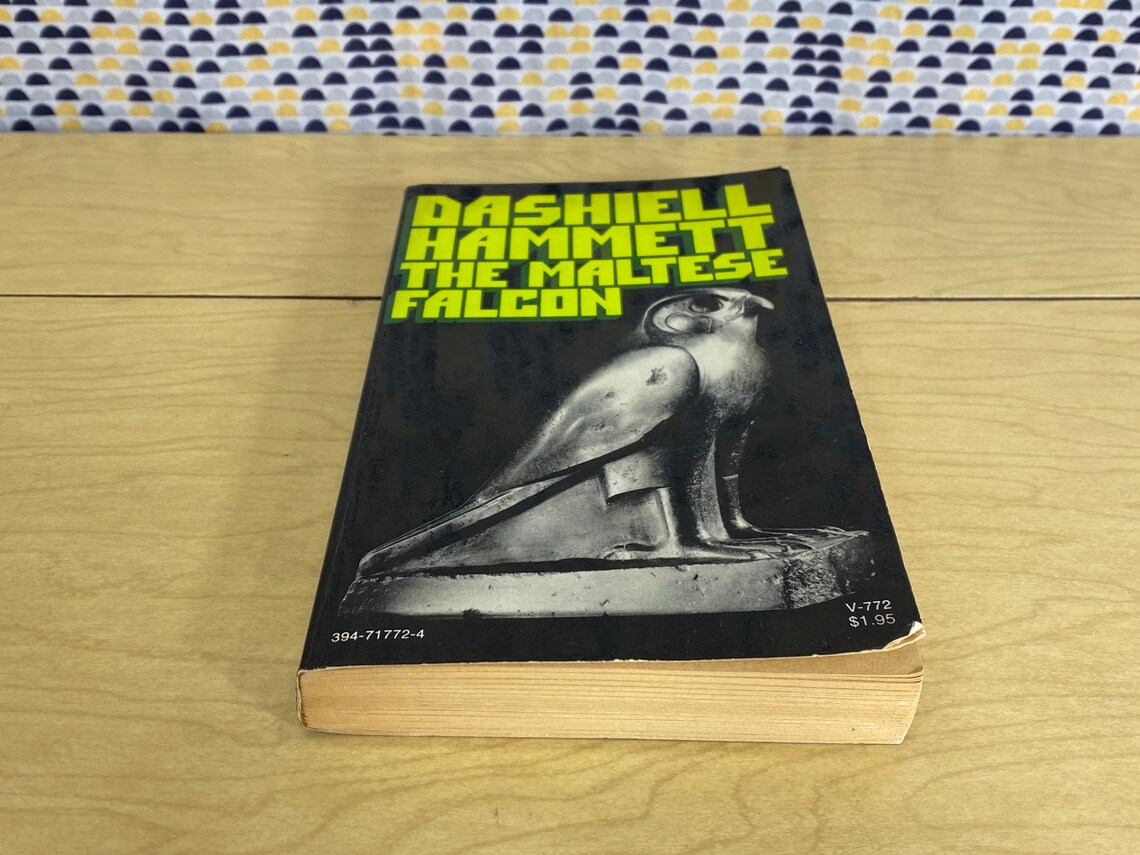The Maltese Falcon Dashiell Hammett Vintage Paperback Book - Etsy