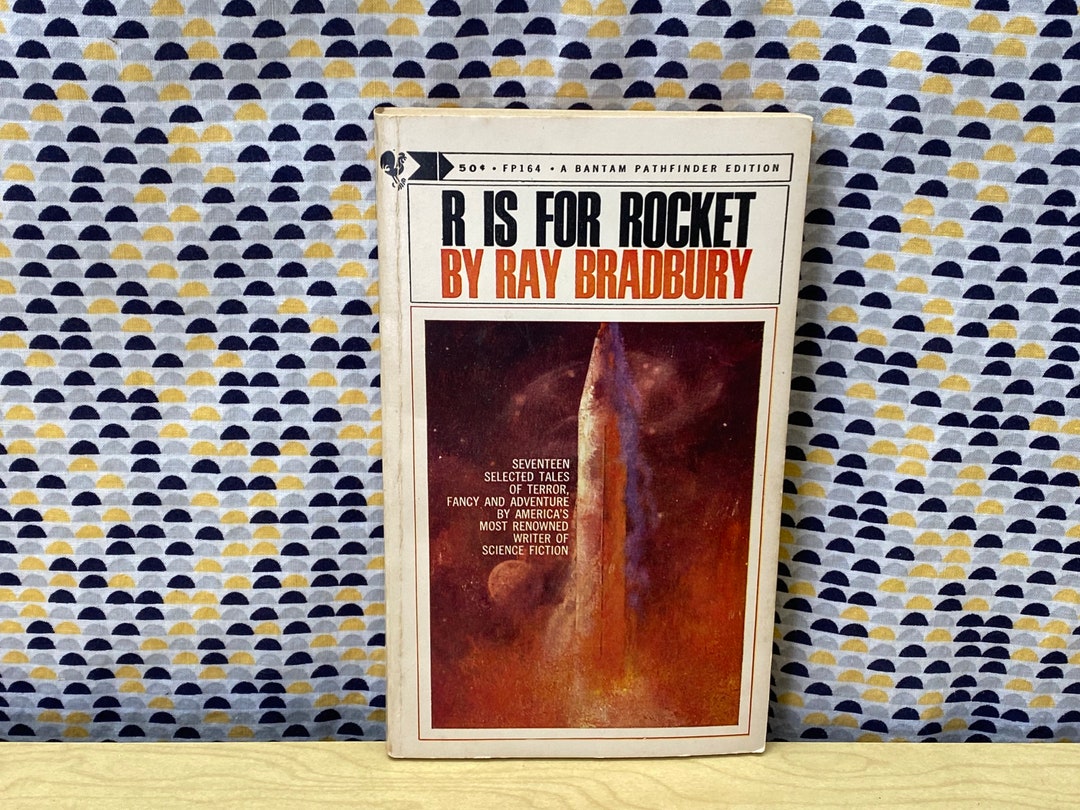 R is for Rocket Ray Bradbury Vintage Paperback Book - Etsy